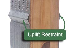 Post Frame Posts | Press On Bracket | Pole Barn Foundation | Post Frame ...